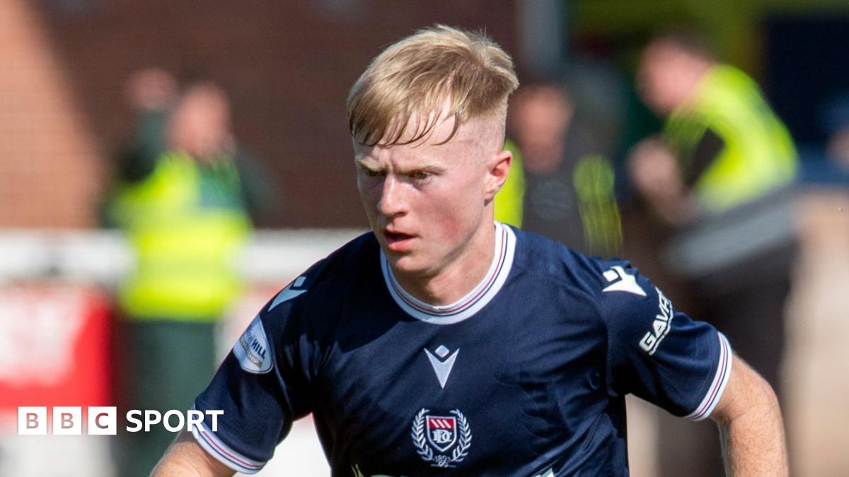 Dundee midfielder Lyall Cameron named in TOTW - BBC Sport