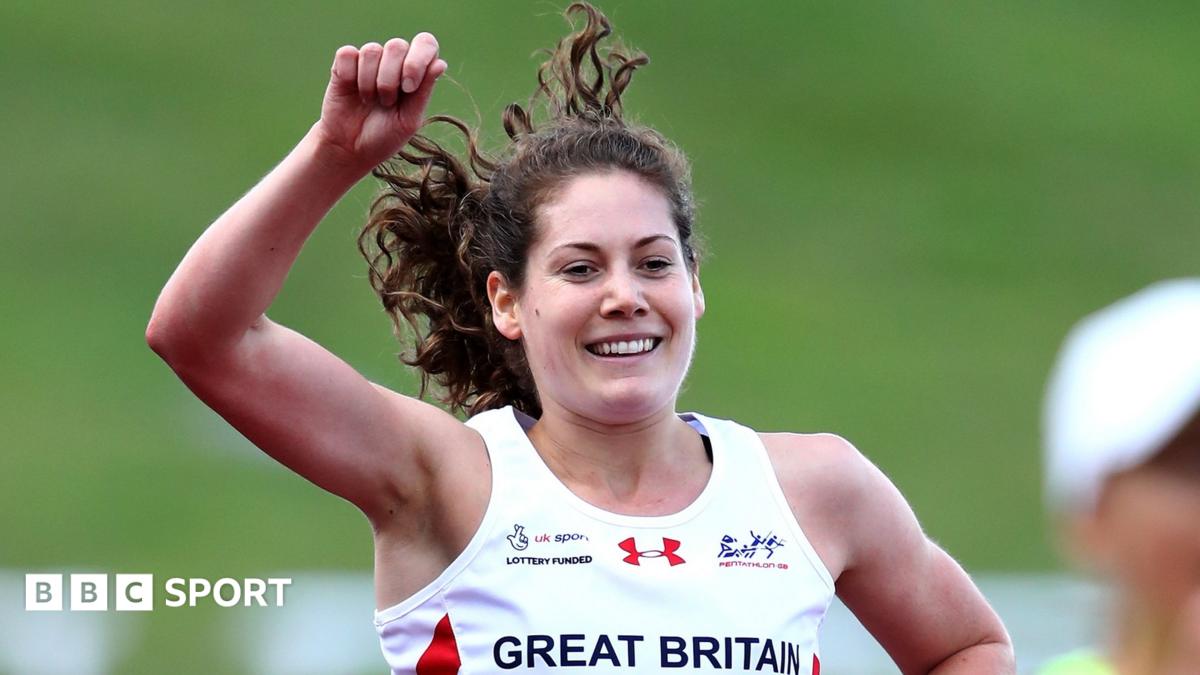 Kate French wins modern pentathlon European silver - BBC Sport