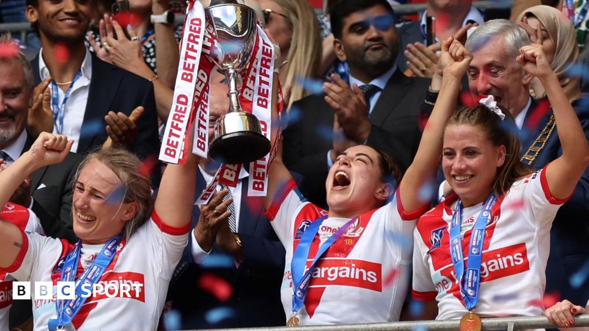 Women's Challenge Cup final: Leeds Rhinos 8-22 St Helens - Saints win ...