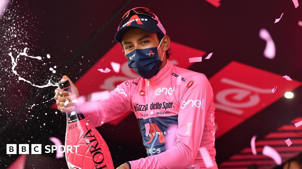 Giro d'Italia: Egan Bernal set for victory as Damiano Caruso wins stage ...