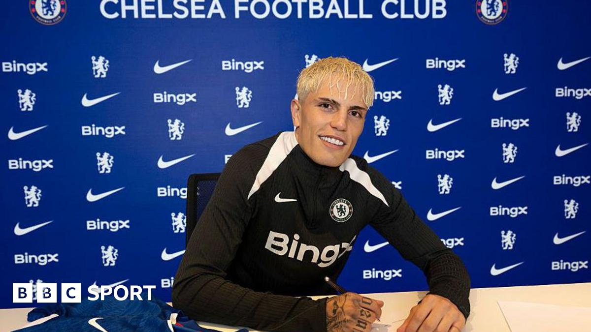 Alejandro Garnacho: Chelsea sign Man Utd winger for £40m - BBC Sport