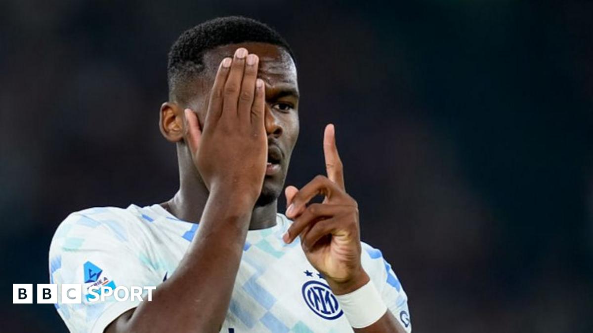 Roma 0-1 Inter Milan: Ange-Yoan Bonny goal sends Inter top of Serie A ...