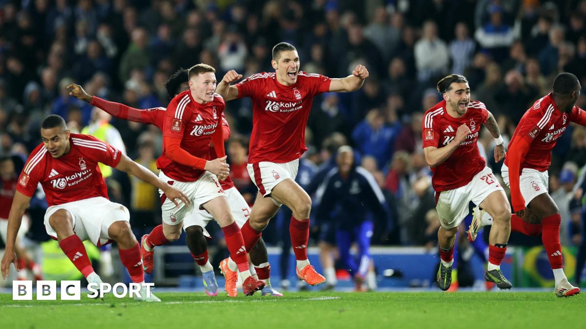 Brighton 0-0 Nottingham Forest (3-4 on penalties): Visitors win ...