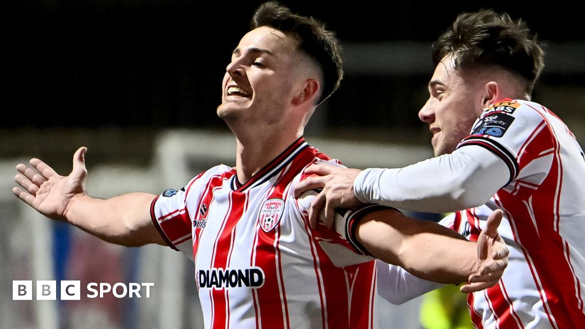 League of Ireland: Derry go top after dramatic comeback win over St Pat ...
