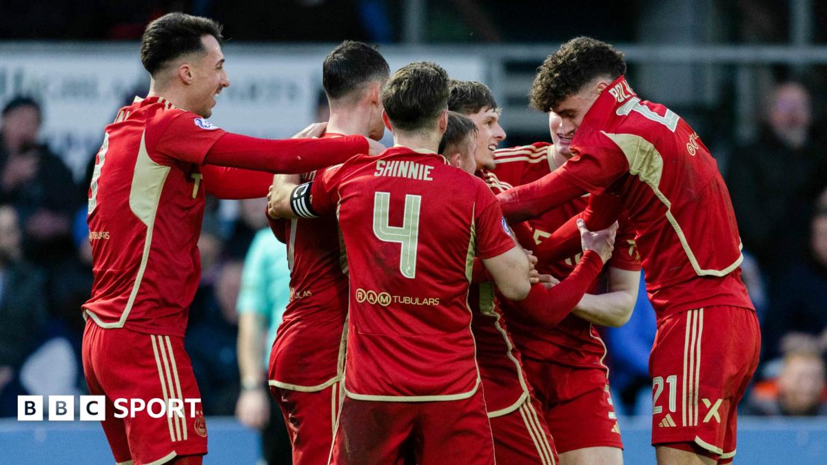 Ross County 0-3 Aberdeen: McGrath double helps Dons crush County - BBC ...