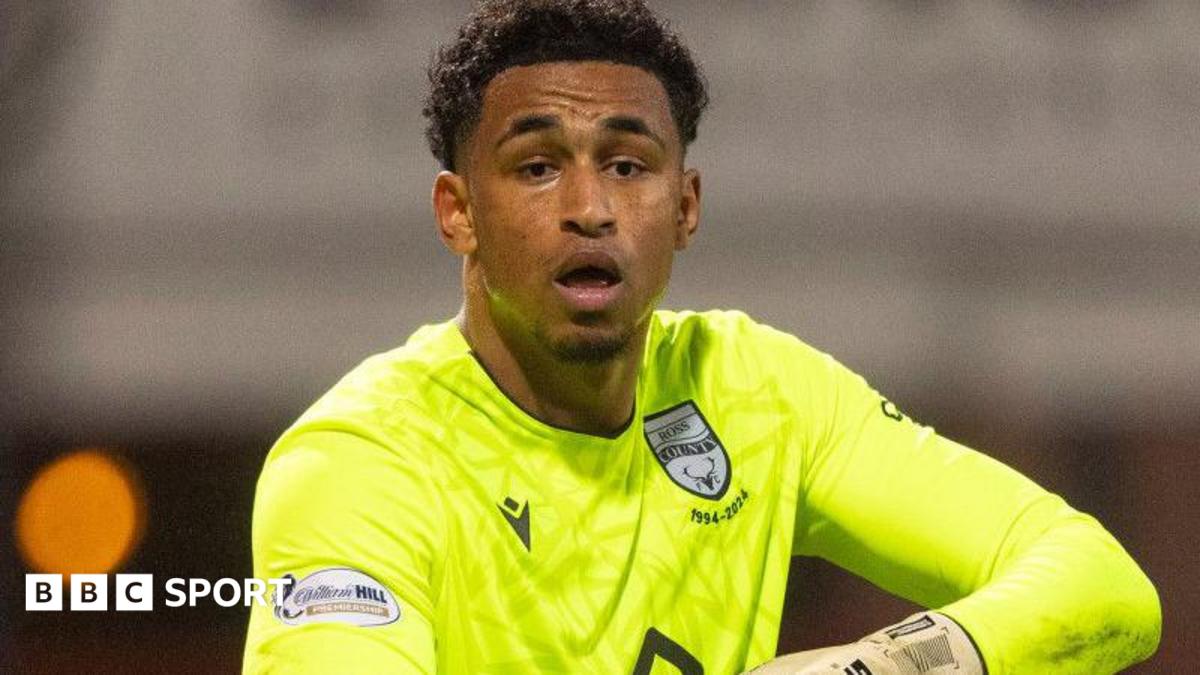 Jordan Amissah: Ross County goalkeeper extends contract to end of ...
