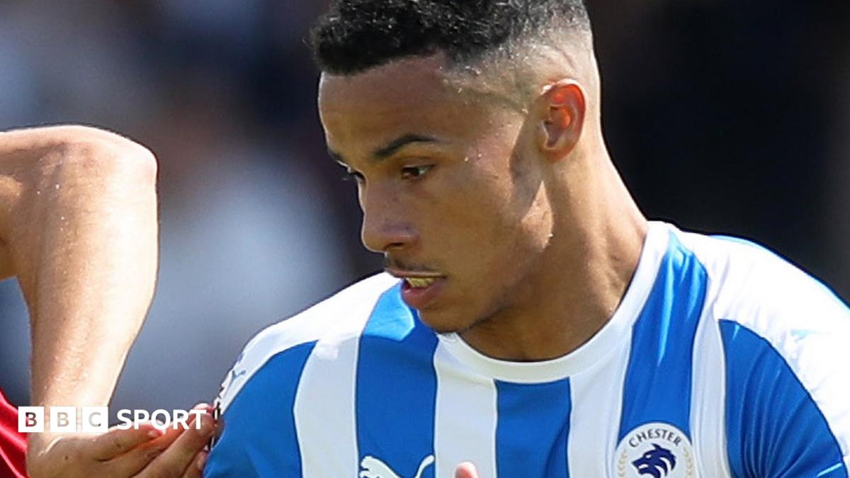 Jordan Archer: Bury sign striker from Chester - BBC Sport