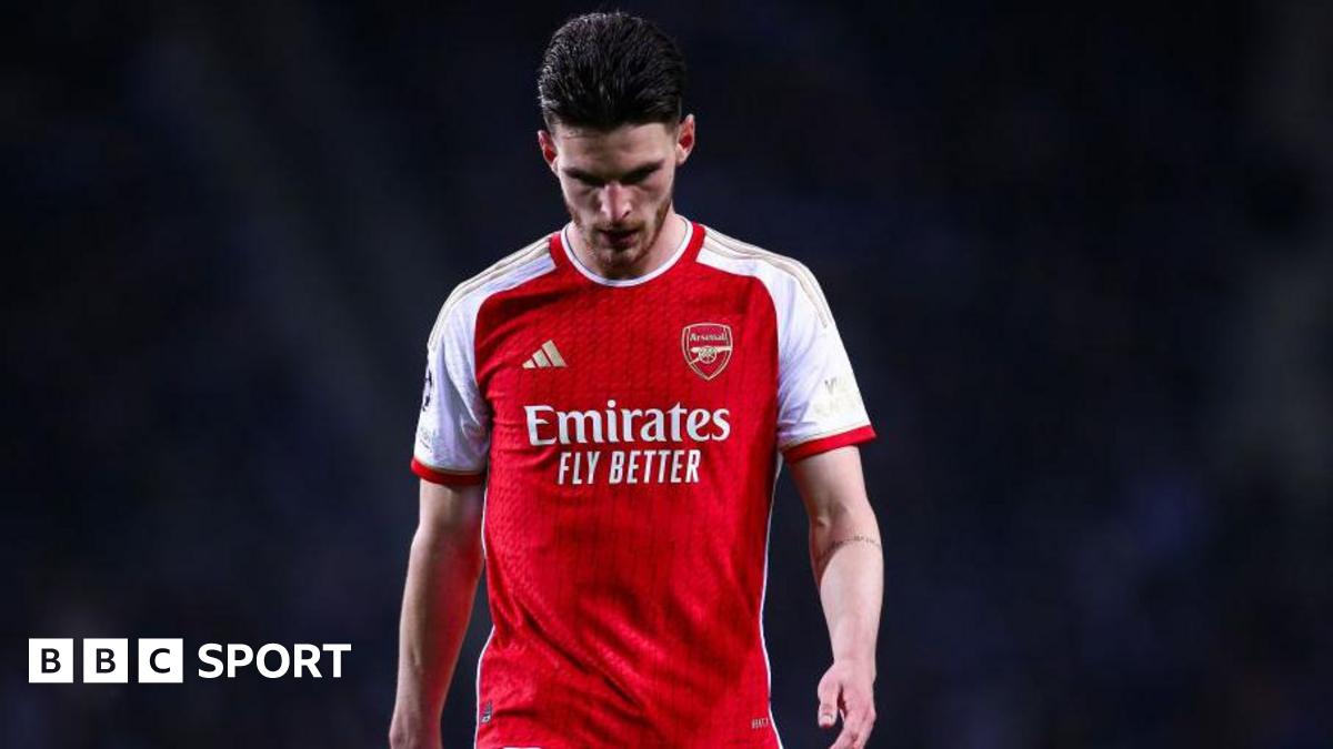 Arsenal: 'A real kick in the teeth' - Declan Rice - BBC Sport