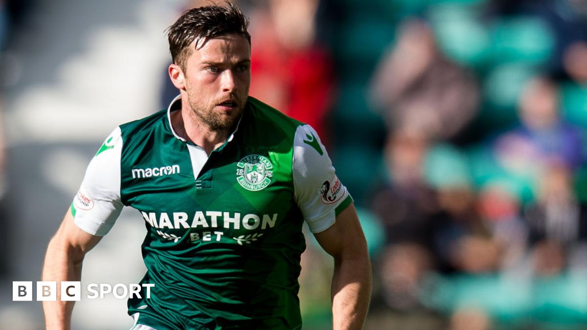 Lewis Stevenson: Hibernian full-back extends contract until 2021 - BBC ...