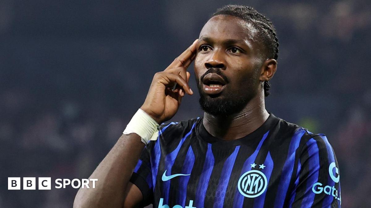 Ajax 0-2 Inter Milan: Marcus Thuram scores twice in victory - BBC Sport