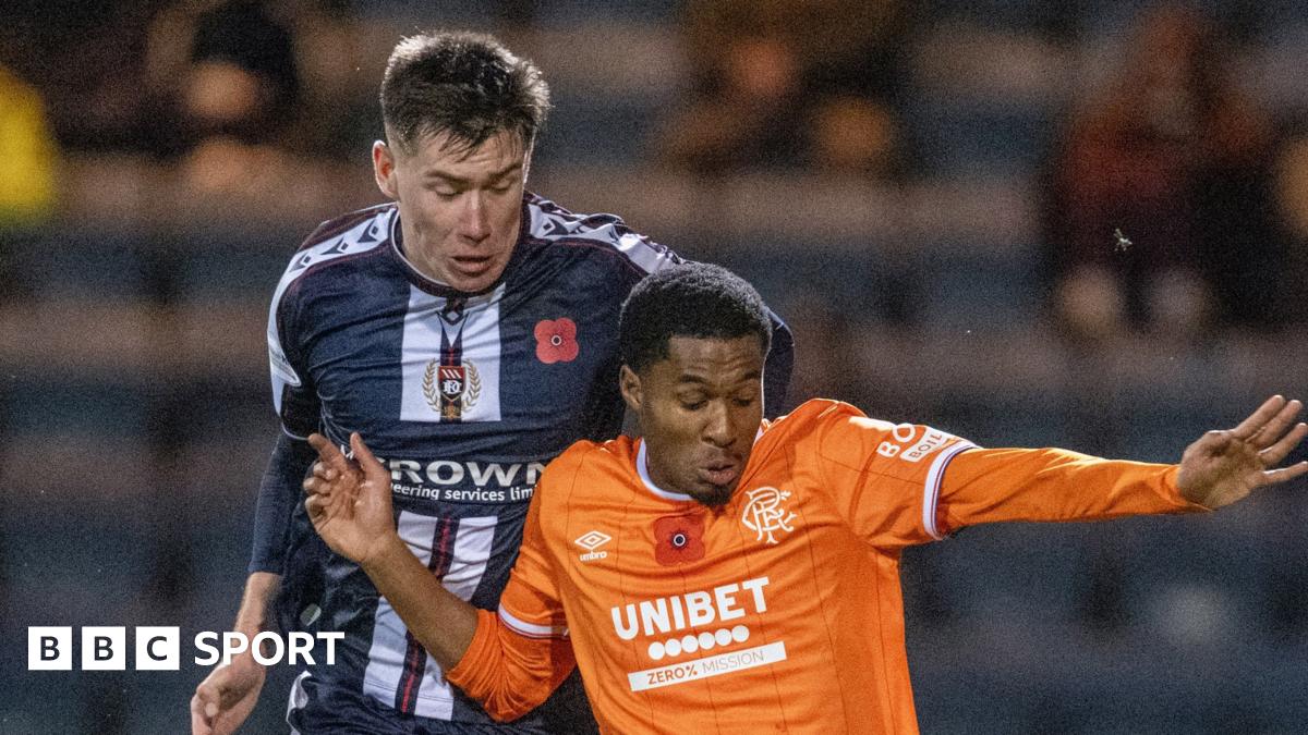 Rangers v Dundee: Team news - BBC Sport