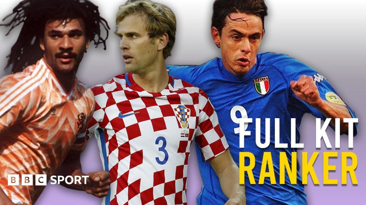 Euro 2020: Pick your favourite classic European Championship kits - BBC ...