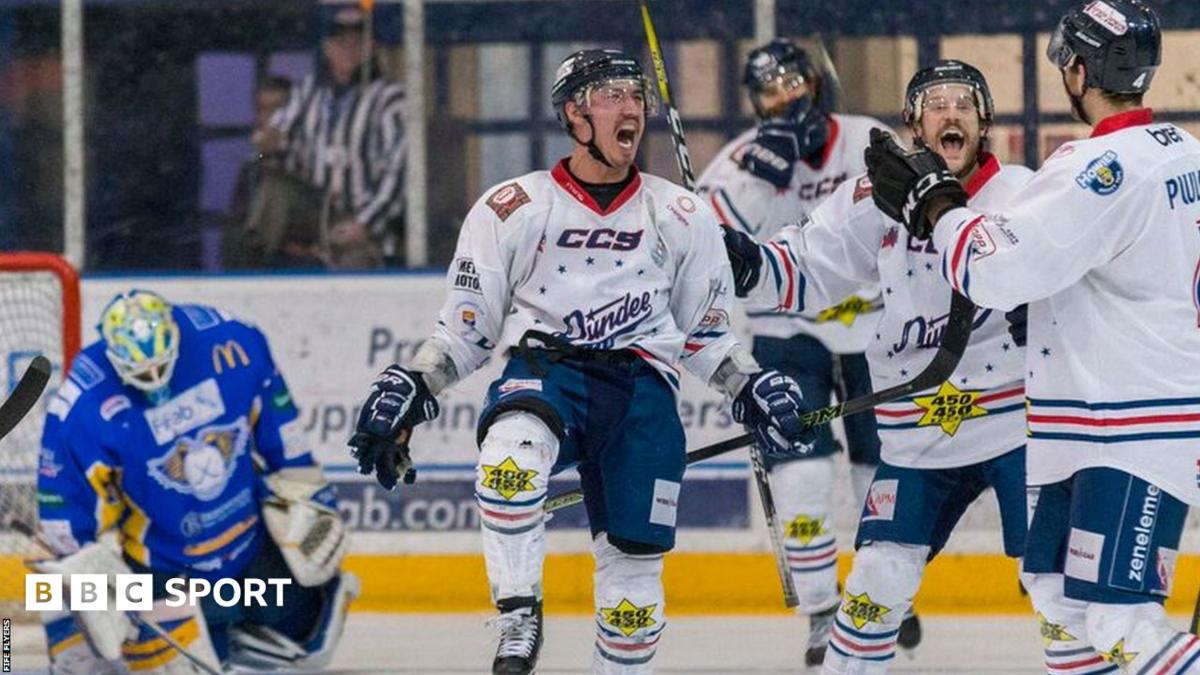 Ice hockey: Dundee Stars seal play-off date with Braehead Clan - BBC Sport