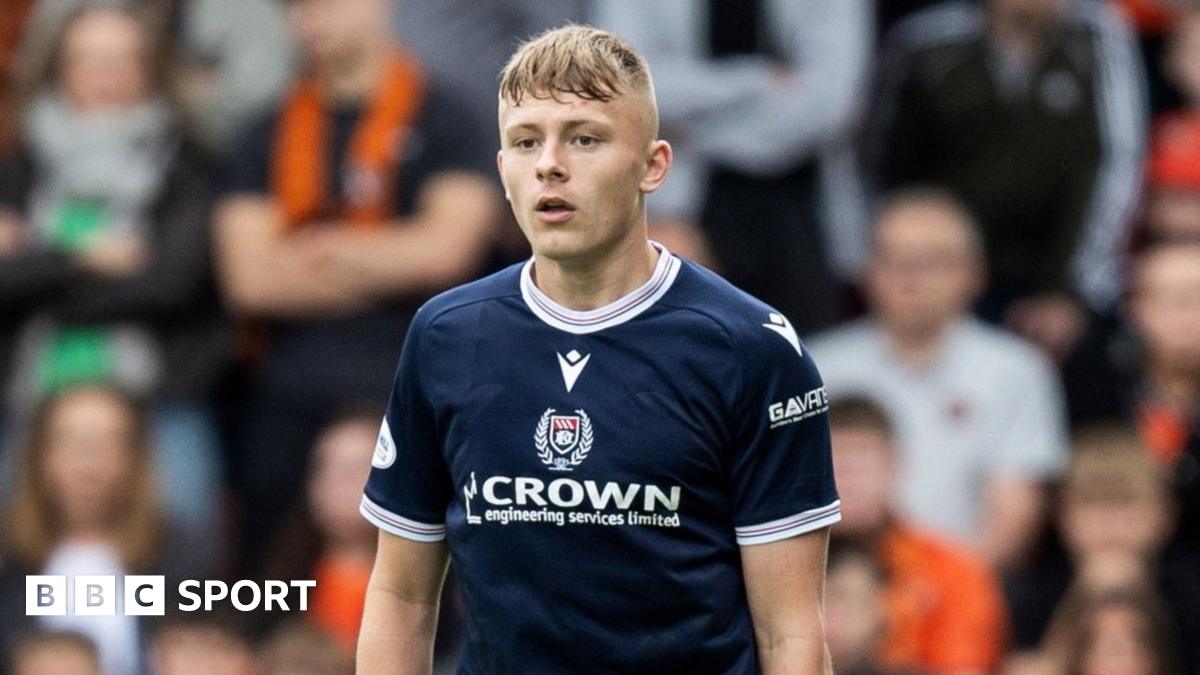 Dundee defender Luke Graham joins Falkirk on loan - BBC Sport