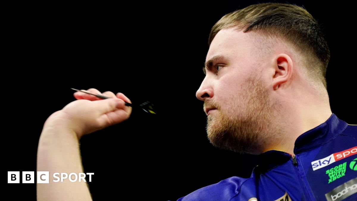 Luke Littler beats Michael van Gerwen and hits nine-darter to win ...