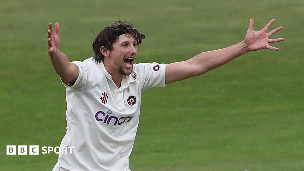 Northamptonshire bowler Jack White nears playing return - BBC Sport
