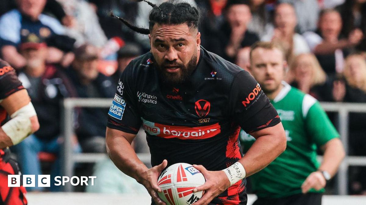 Konrad Hurrell: St Helens centre signs one-year deal for 2025 - BBC Sport
