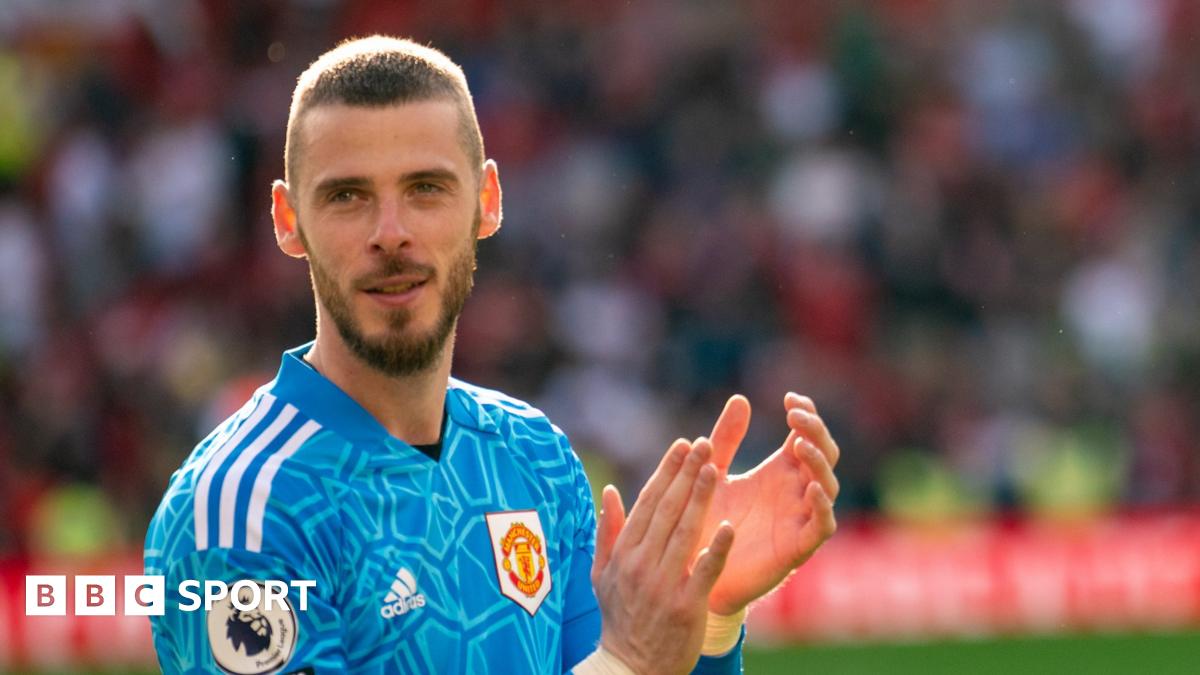 David de Gea: Spanish keeper confirms he is leaving Manchester United ...