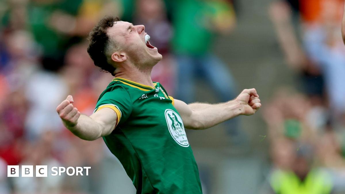GAA All-Ireland SFC 2025: Meath 2-16 Galway 2-15 - Royals reach first semi-final since 2009 ...