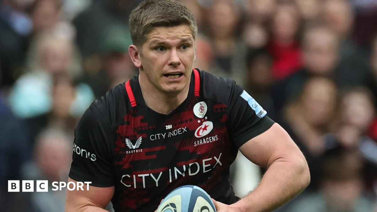 Owen Farrell: Saracens expect England captain to face Ospreys in ...