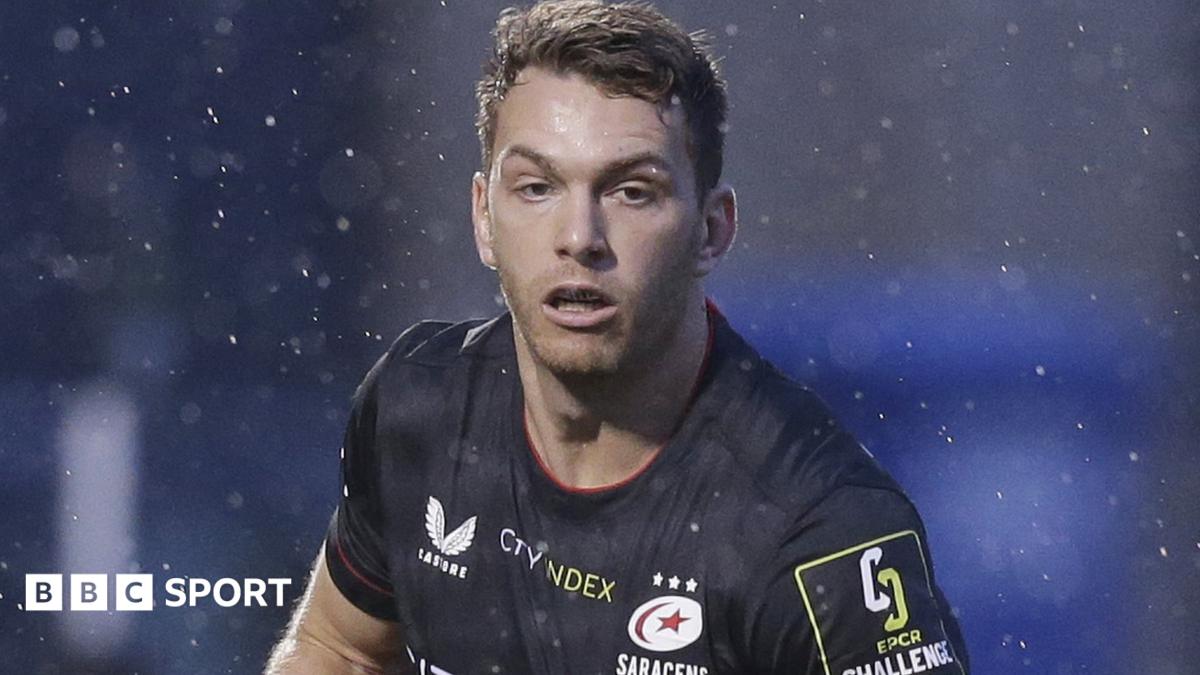 Alex Lewington: Saracens winger signs new contract - BBC Sport