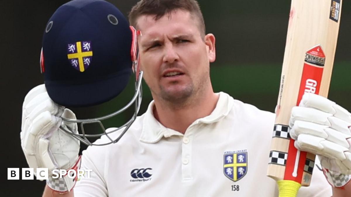 County Championship: Alex Lees makes 195 as Durham lead Gloucestershire ...