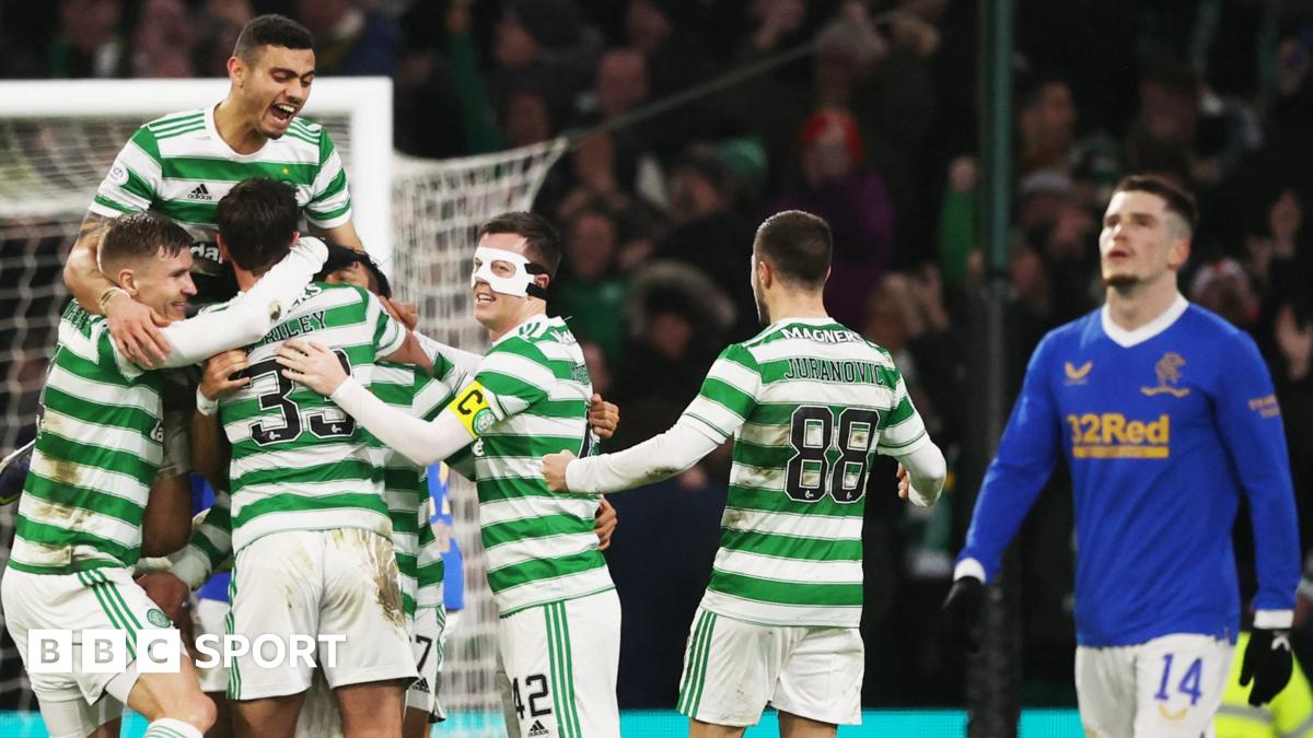 Celtic 3-0 Rangers: Hosts storm to league summit after first-half blitz ...
