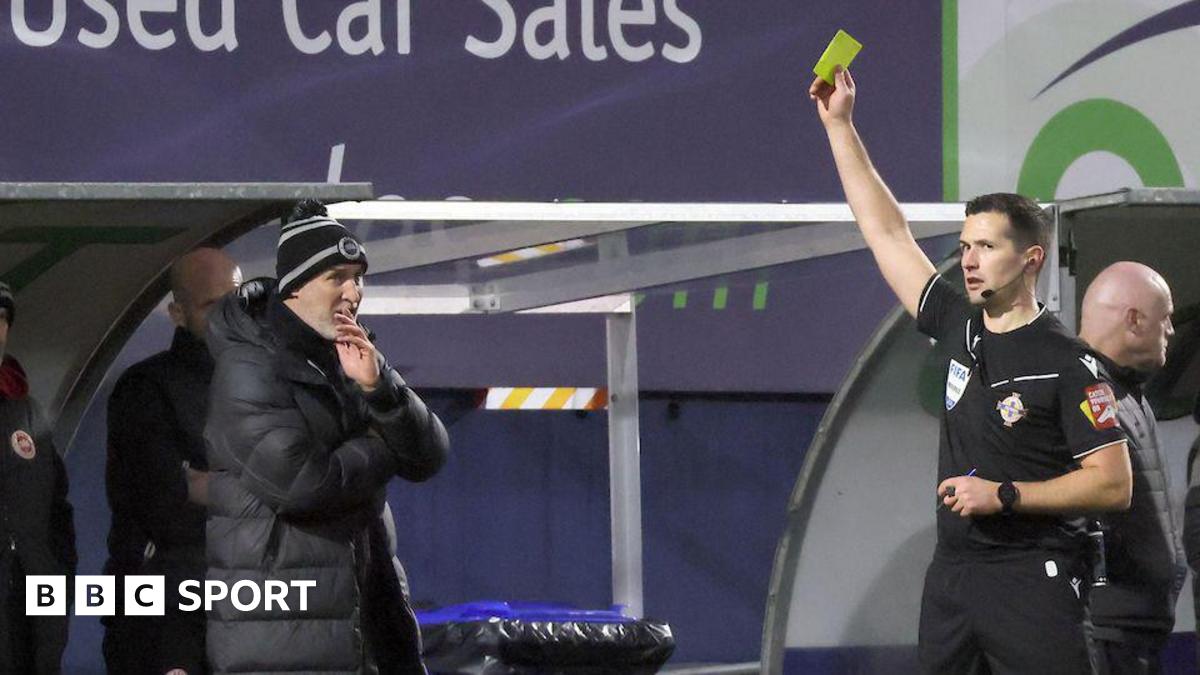 Irish Premiership: Gary Haveron 'angry' with Larne's three disallowed ...