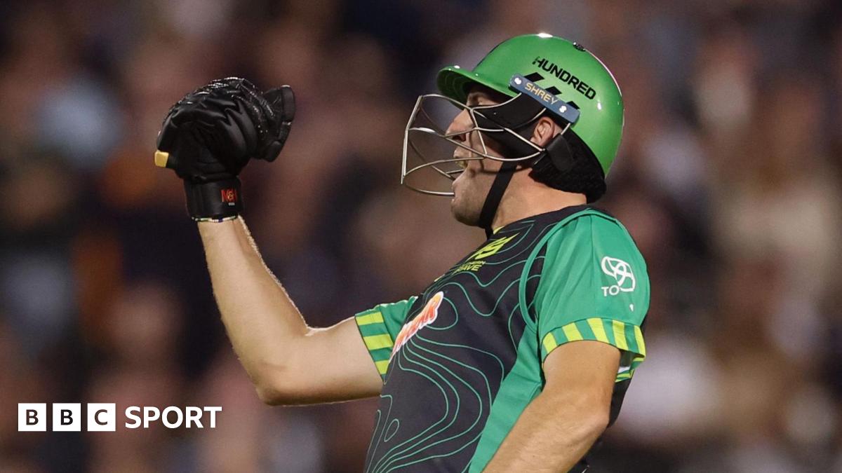 Relive Southern Brave beating Manchester Originals in the men's Hundred ...