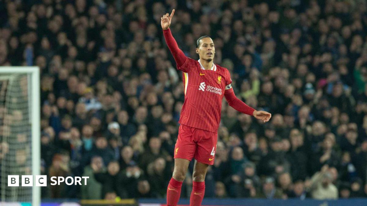 Liverpool news: Van Dijk reacts to 2-2 draw at Everton - BBC Sport