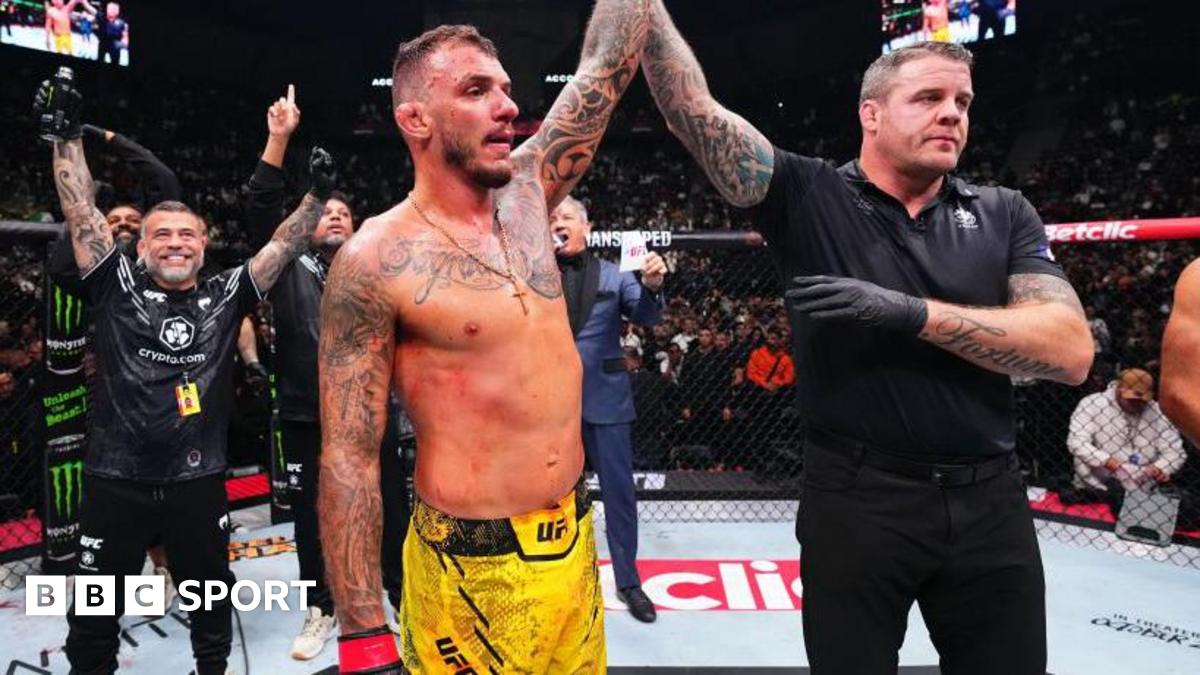 UFC: Dana White hails Renato Moicano for fighting with severe shoulder ...