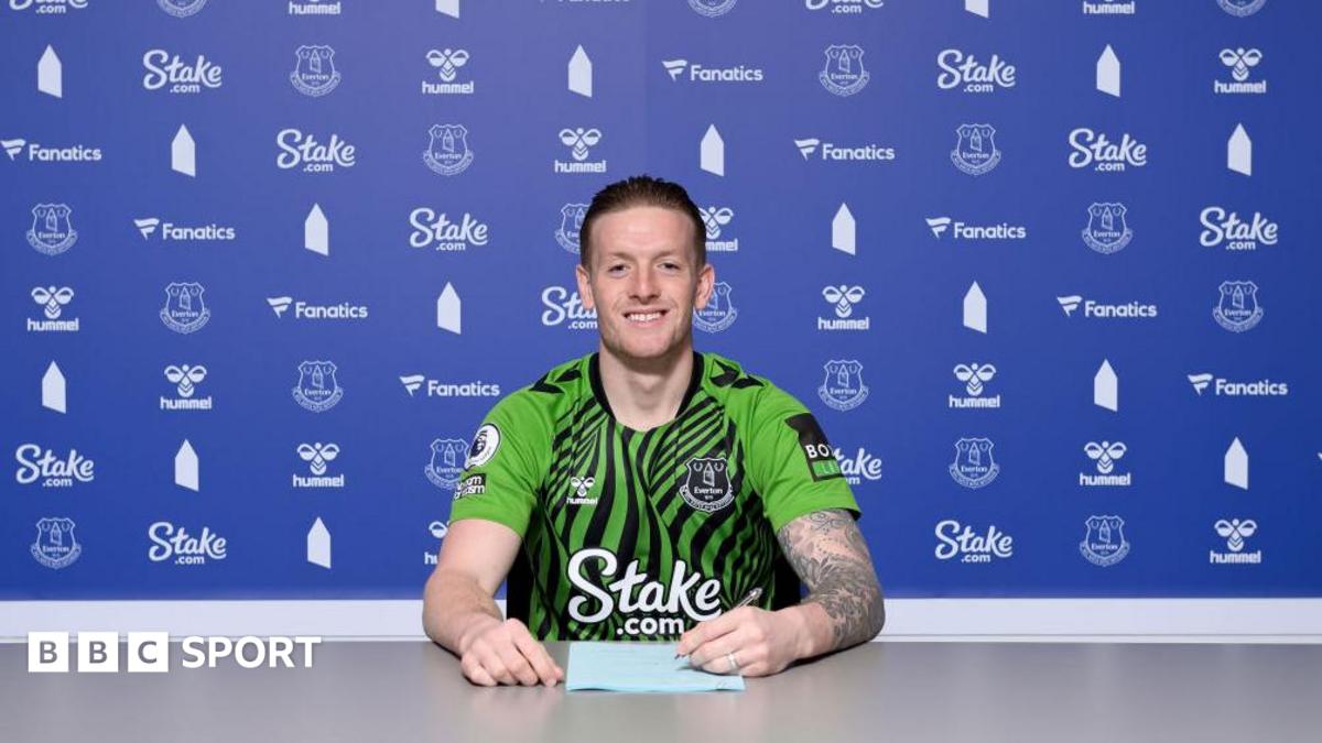 Jordan Pickford on new Everton deal: 'It’s massive to sign this new ...