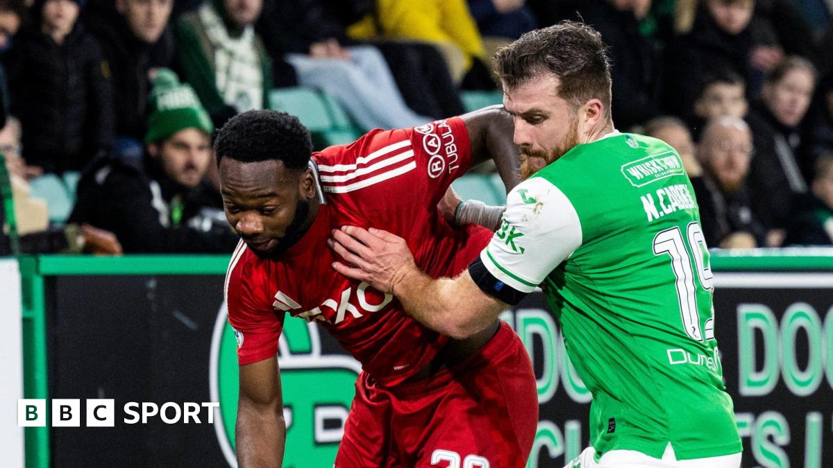 Aberdeen v Hibs: Team news - BBC Sport