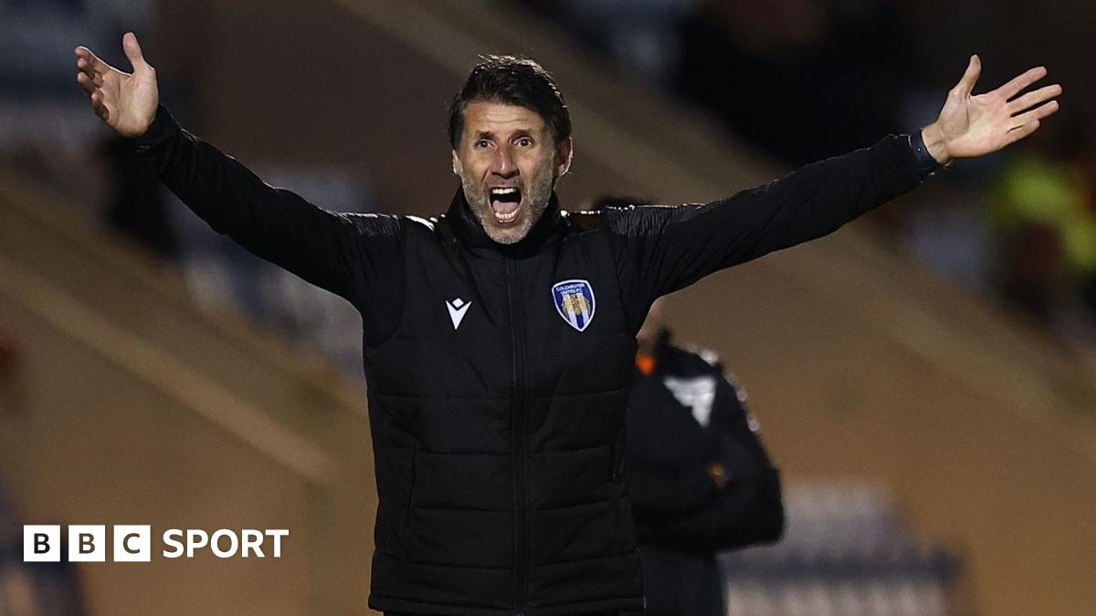 Danny Cowley: Colchester United boss demands players step up - BBC Sport