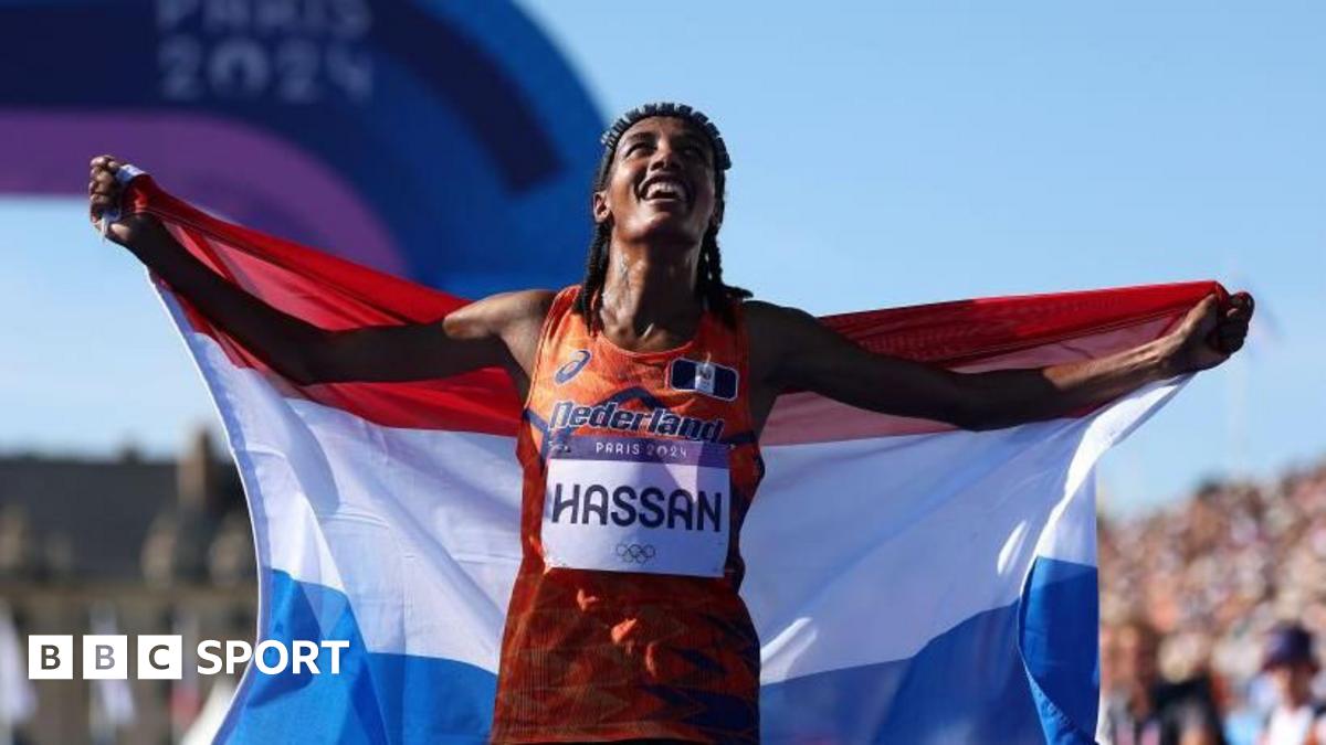 Olympics 2024: Sifan Hassan wins women's marathon for third Paris medal ...
