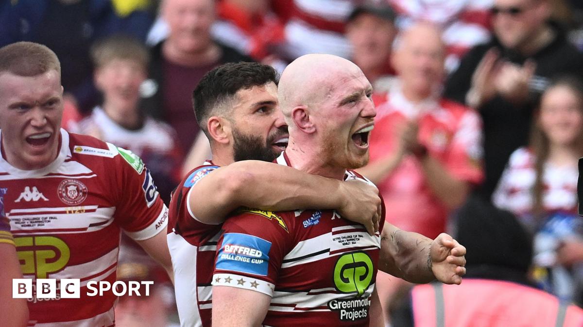 Challenge Cup final: Wigan beat Warrington at Wembley again - BBC Sport