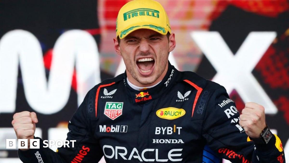 Brazilian Grand Prix 2024: Max Verstappen wins from 17th - BBC Sport