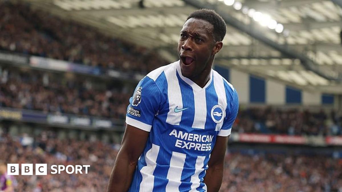 Brighton v Newcastle: Danny Welbeck wins it with late goal - BBC Sport