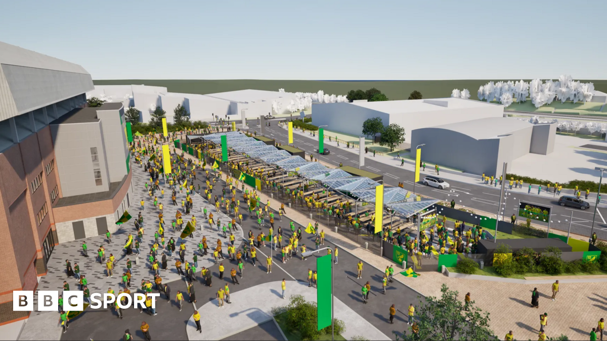 Fans to be moved as Norwich City reveal Carrow Road revamp - BBC Sport