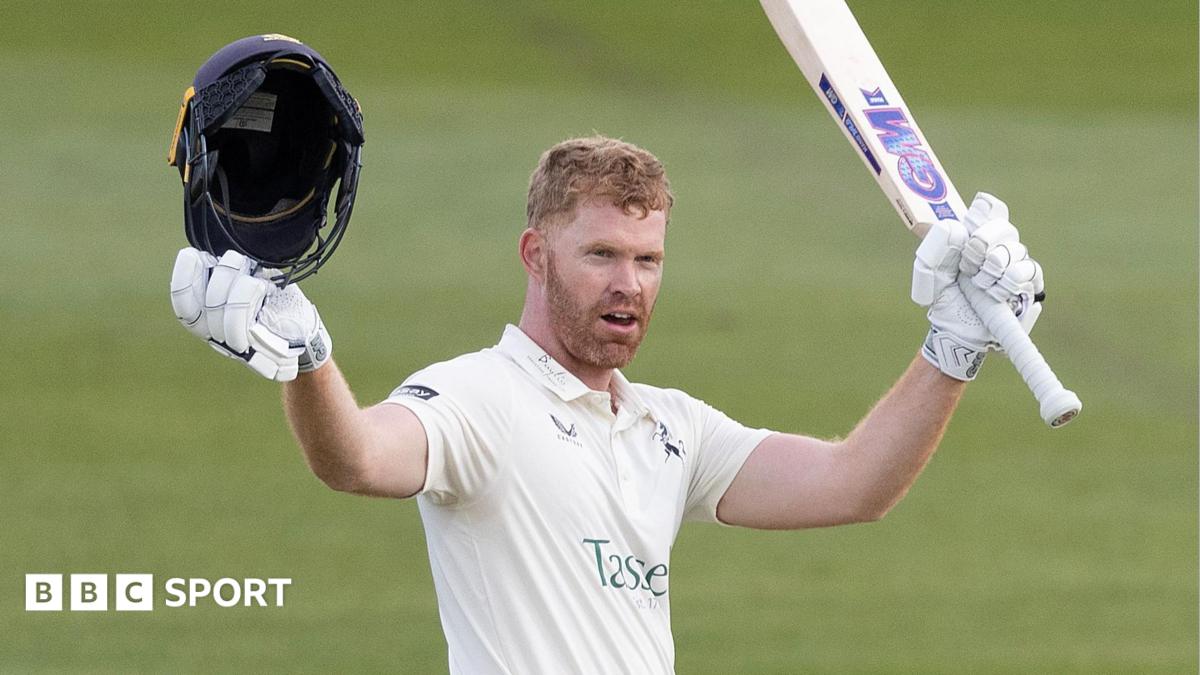 County Championship: Kent's Ben Compton hits 178 against Glos before ...