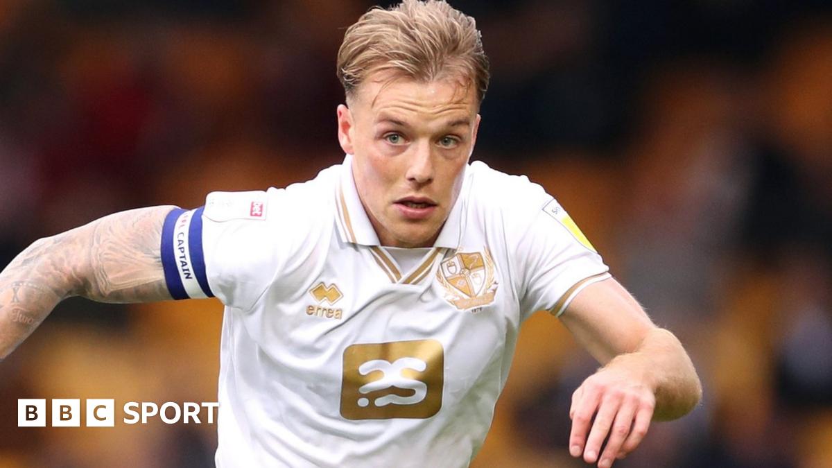 Tom Conlon: Port Vale captain to miss rest of the season after Achilles ...
