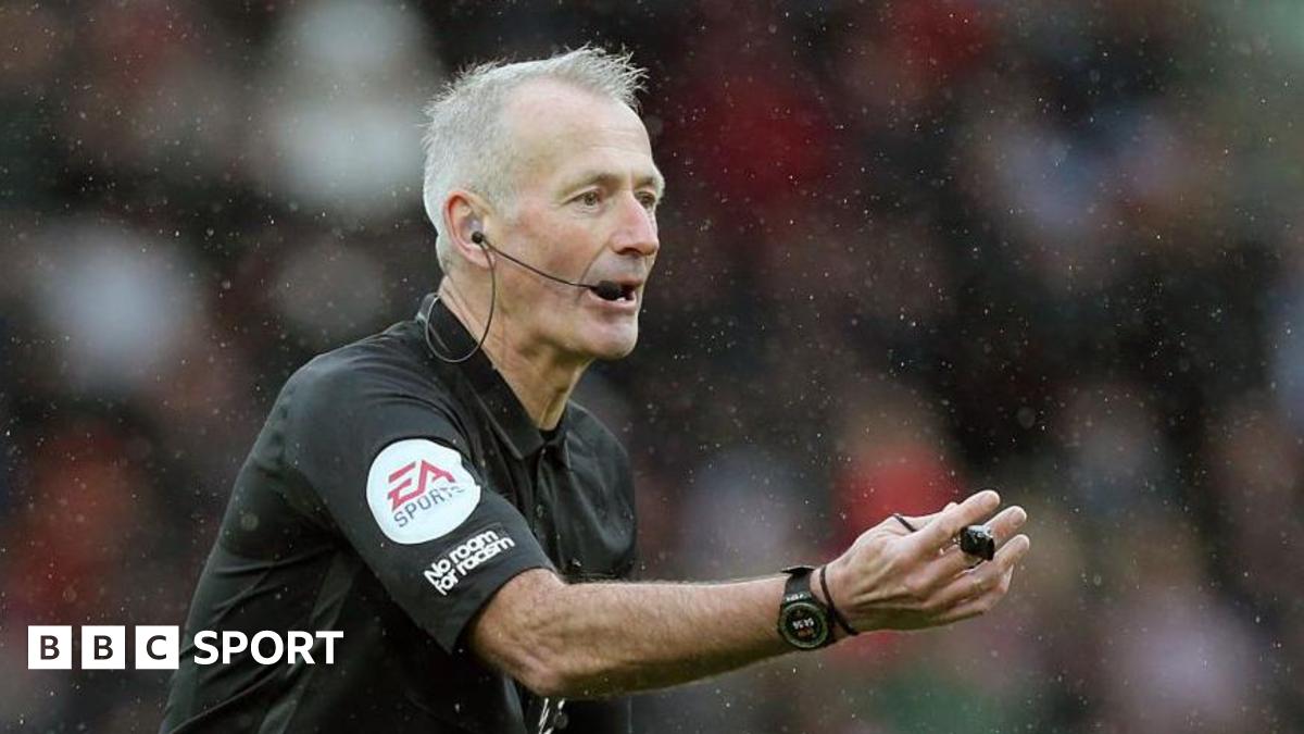 Scottish FA appoints Martin Atkinson as new VAR manager - BBC Sport