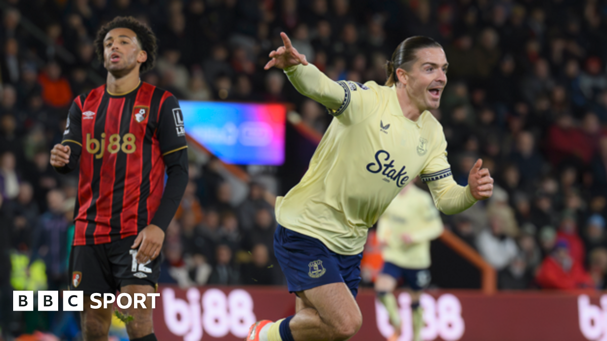 Bournemouth 0-1 Everton: Jack Grealish hits late winner - BBC Sport