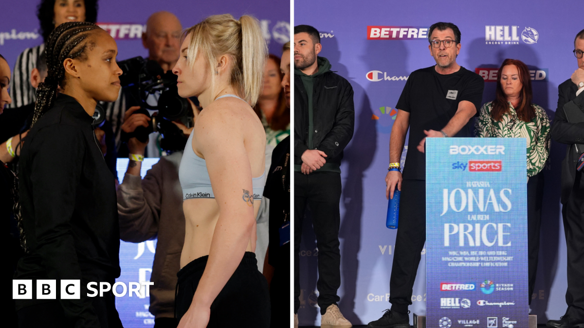 Natasha Jonas vs Lauren Price weigh-in LIVE: Updates & results as ...