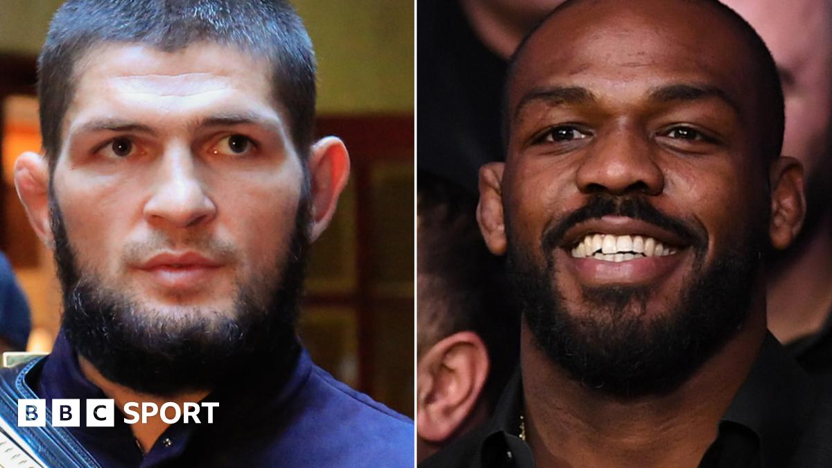Khabib Nurmagomedov and Jon 'Bones' Jones argue over who is UFC's GOAT ...