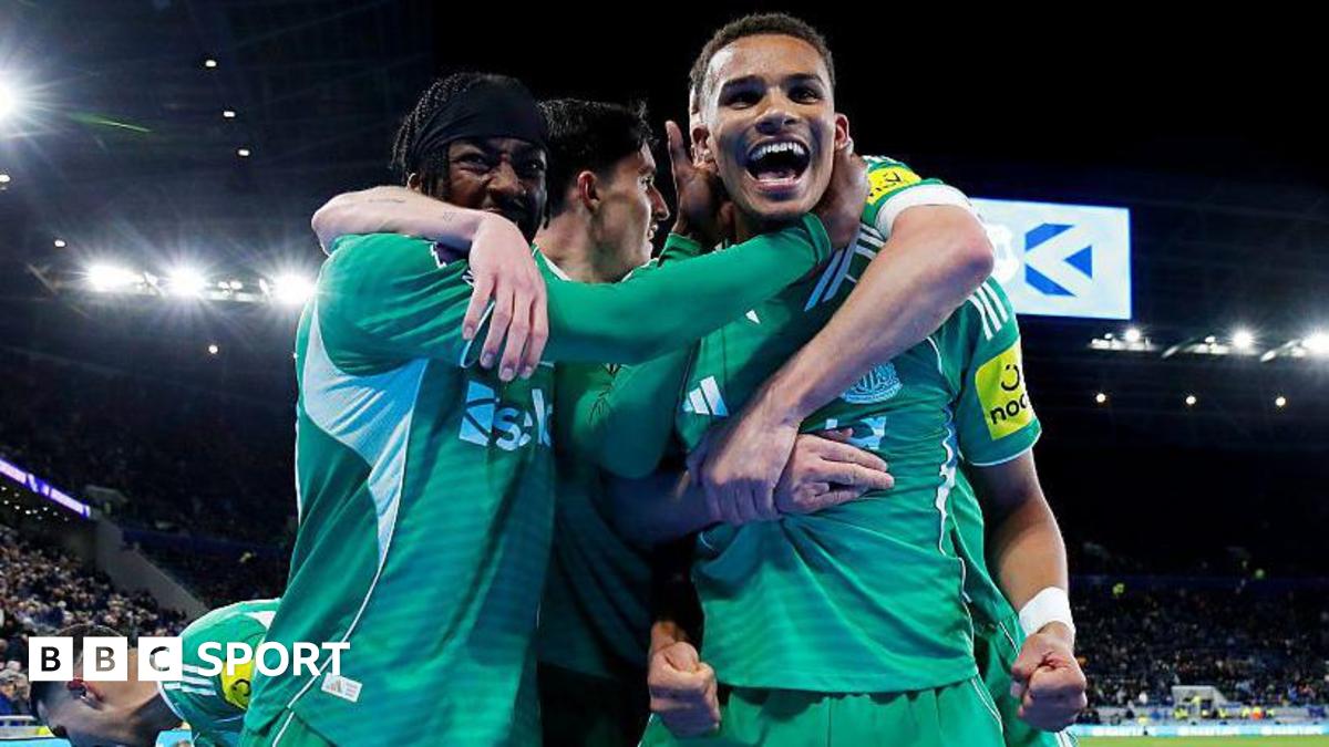 Everton 1-4 Newcastle: Malick Thiaw scores twice to end wait for away ...