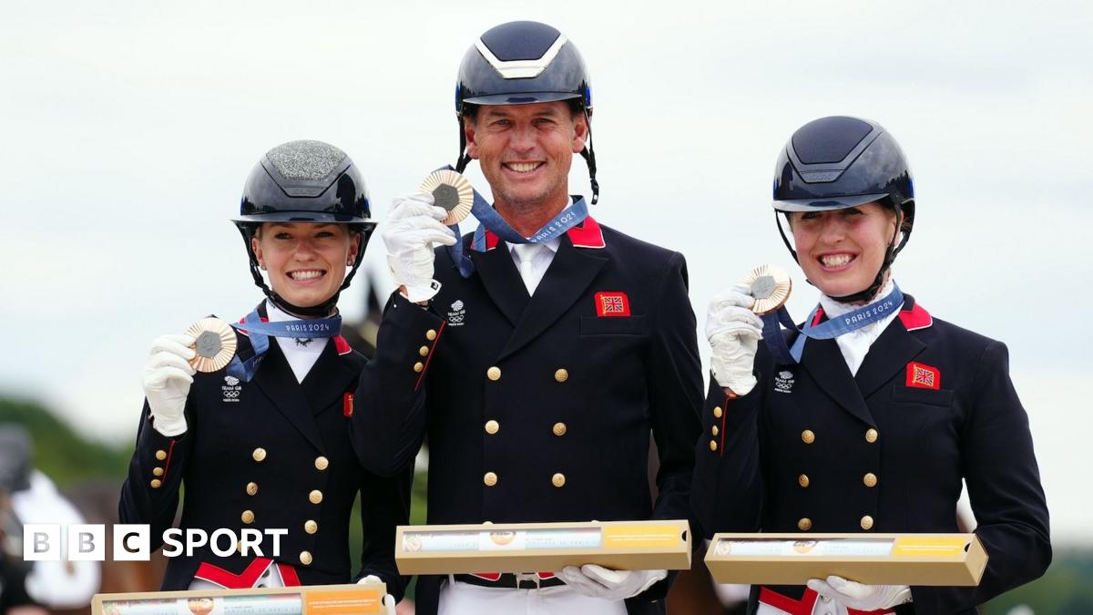 Olympics dressage: Great Britain win team bronze despite Charlotte ...