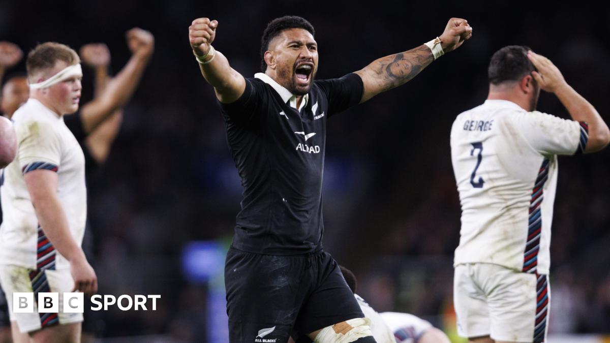 England 22-24 New Zealand: All Blacks edge out hosts thanks to Mark ...