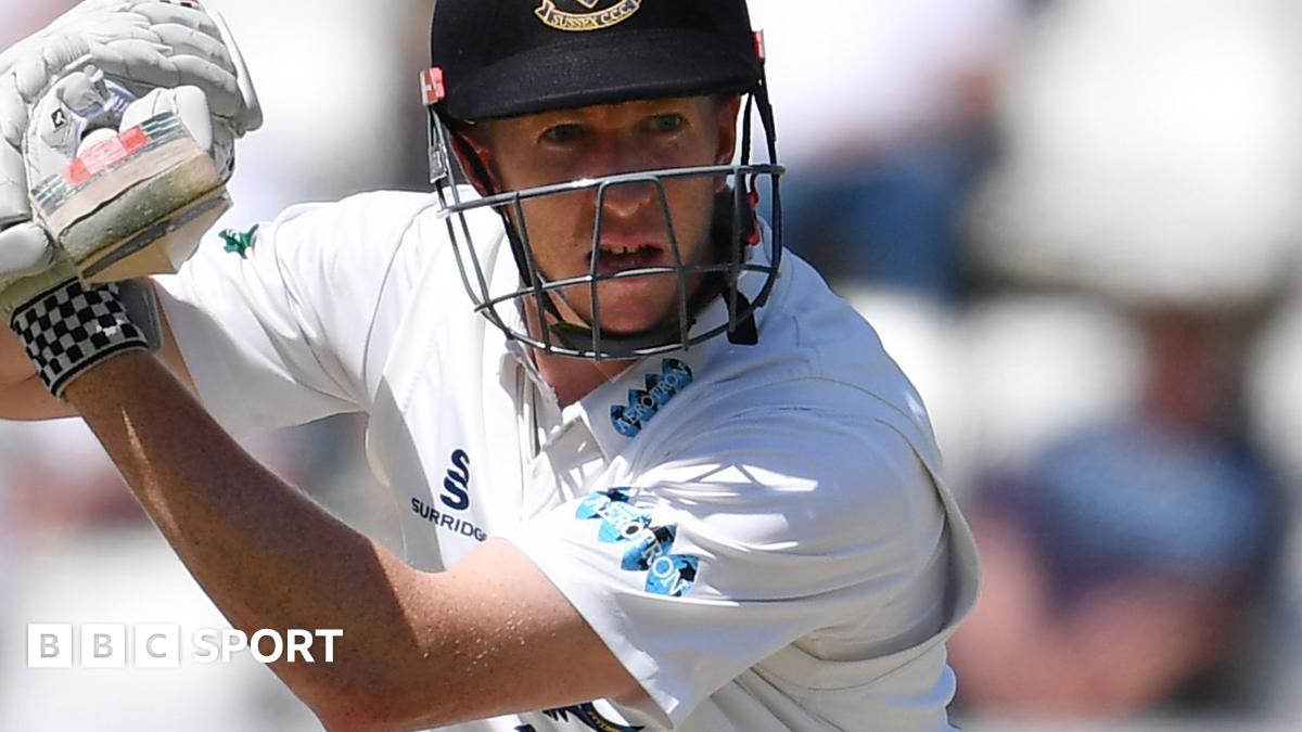 County Championship: Luke Wells hits ton as Sussex and Leicestershire ...