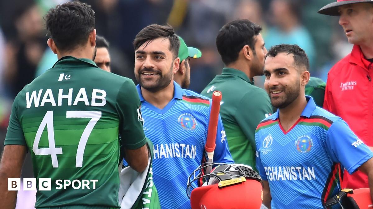Afghanistan beat Pakistan in World Cup warm-up match - BBC Sport